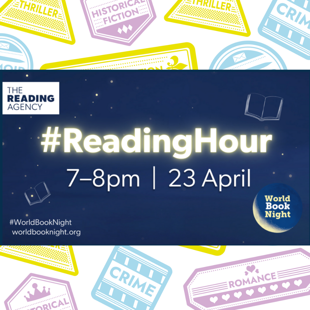 World Book Night and #readinghour - Book Bubbles